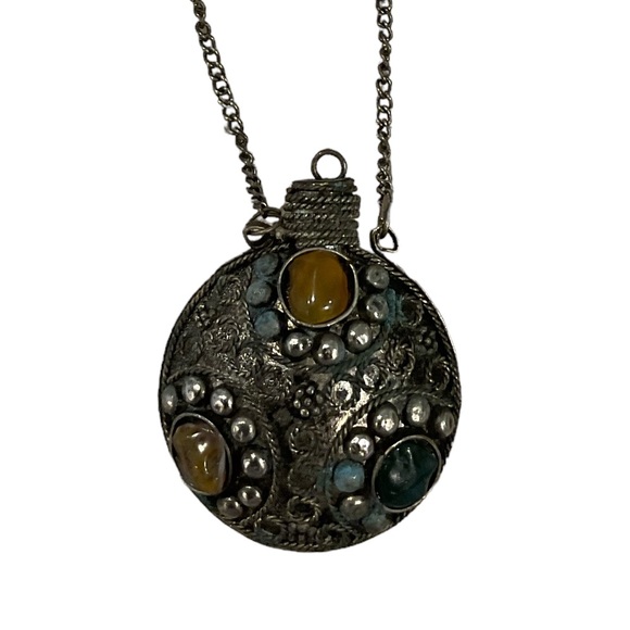 Accessories | Vintage Sajai Style Perfume Bottle Pendant | Poshmark